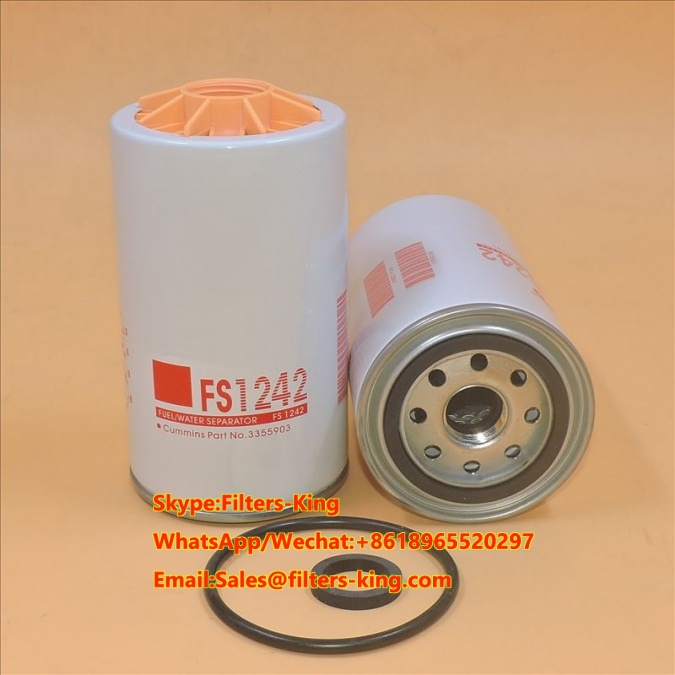 Separador De Água Para Combustível Fleetguard Spin-on Com Porta Aberta ...